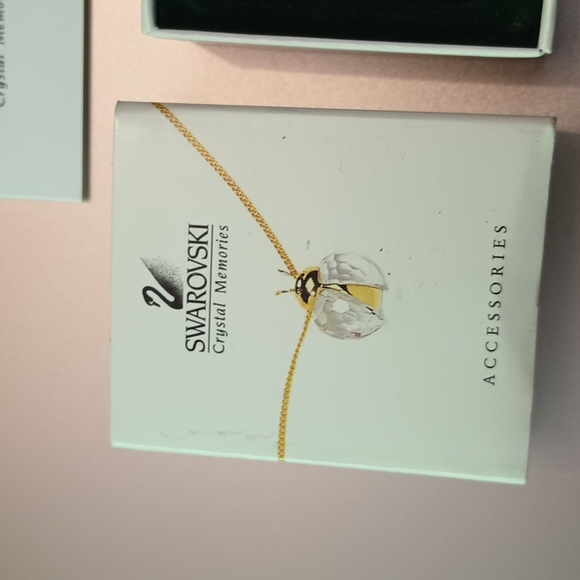 Swarovski | Jewelry | Swarovski Ladybug Crystal Necklace | Poshmark